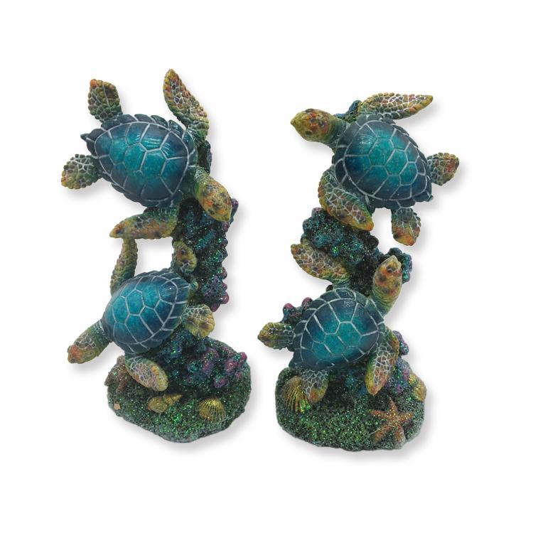 Tourist Souvenir Polyresin Sea Turtles Statue Resin Turtle Craft ...